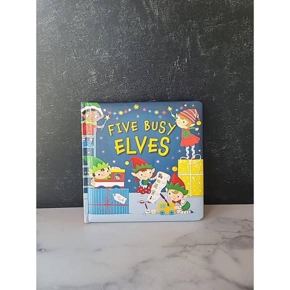 Other | Five Busy Elves By Patricia Hegarty 214 Childrens Board Books ...